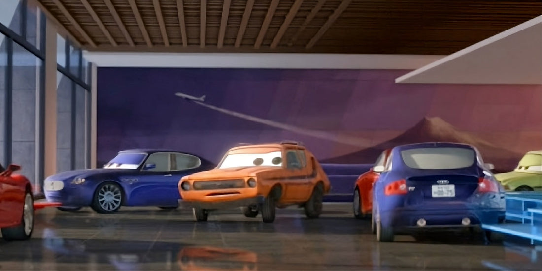 Bindo : La Maserati bleue discrète de l’aéroport dans Cars 2 – Cars ...