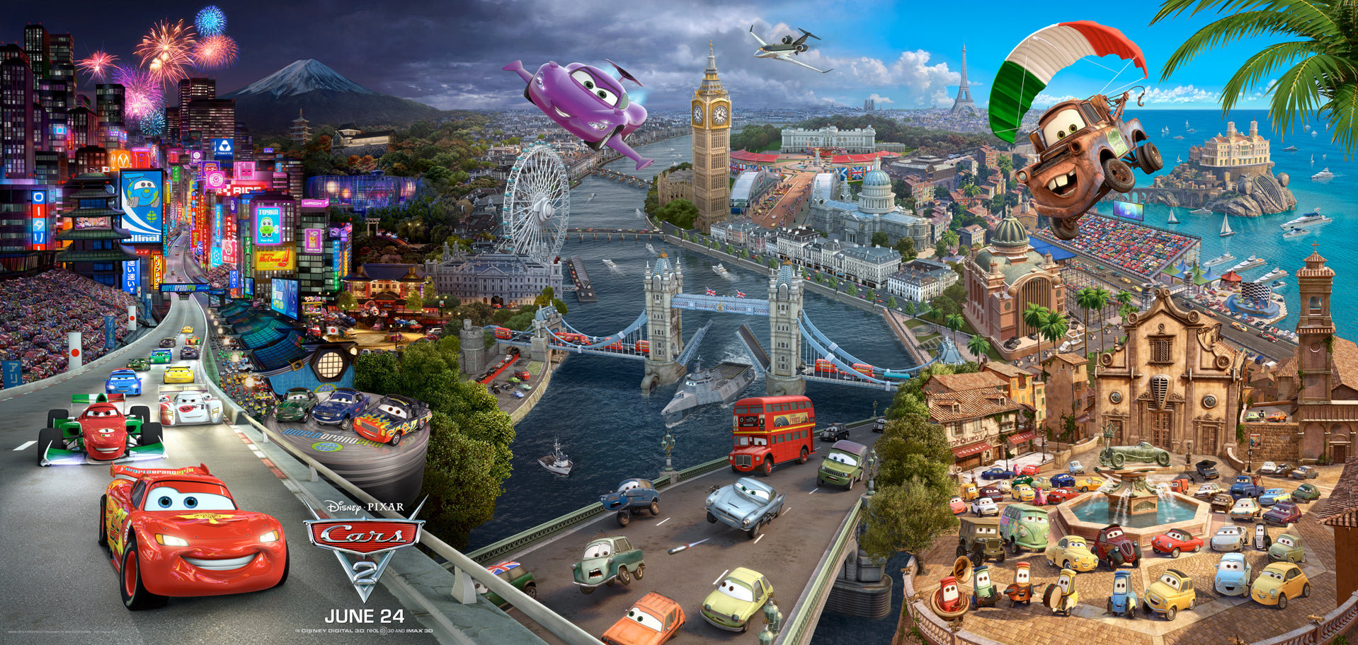 Cars 2: The Complete Story of the Pixar Spy Movie – Cars Boutique