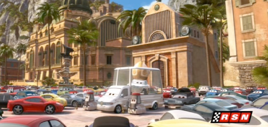 The Popemobile in Cars 2: A unique character at the heart of the Pixar ...